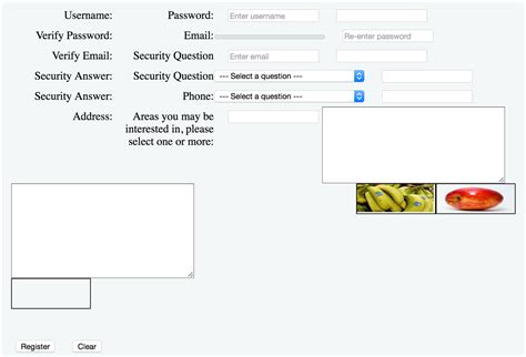 html trouble aligning labels input in a form stack
