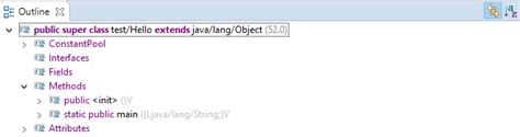 4 1 cafebabe java bytecode in eclipse
