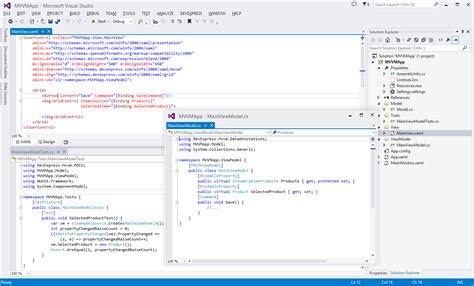mvvm design pattern support wpf controls devexpress
