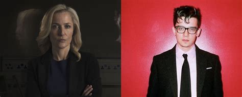 First Look At Gillian Anderson And Asa Butterfield In “sex Education