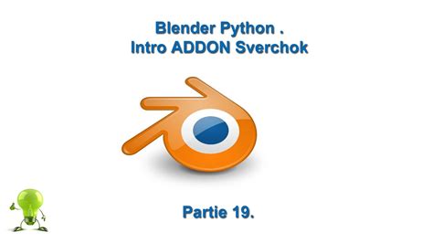 blender python intro nouvelle addon sverchok youtube