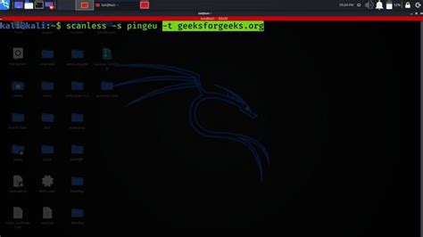 scanless pentesting tool to perform anonymous open port scan on