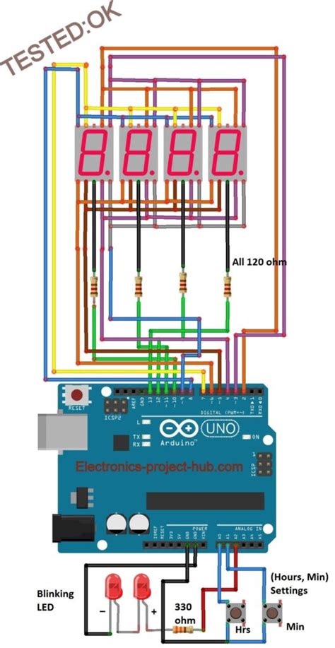 arduino nano clock