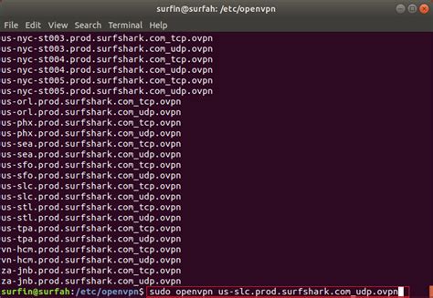 how to set up manual openvpn connection using linux terminal
