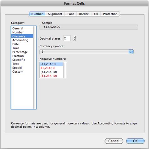 ms excel 2011 for mac format display of text in cell ie