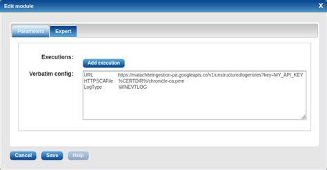 module configuration nxlog docs