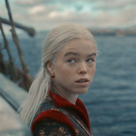 Milly Alcock As Young Rhaenyra Targaryen House Of Dragon House Of