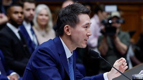 Le Patron De Tiktok Défend Lapplication Au Congrès Américain Cnews