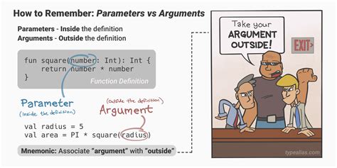 parameters and arguments an easy way to remember the difference dave