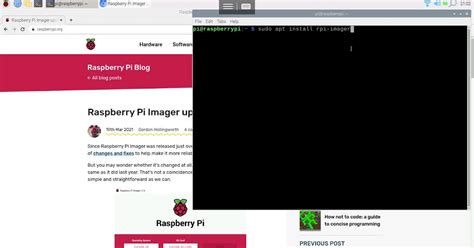 hello raspberry pi install and run rpi imager raspberry pi imager on