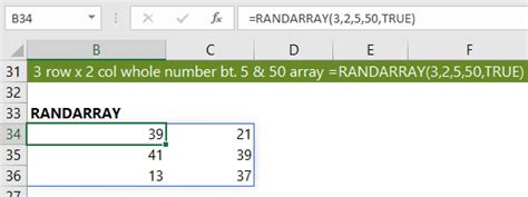 excel randarray function my online training hub
