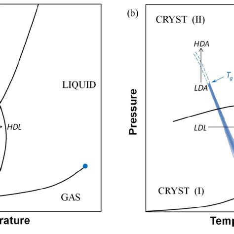 Schematics Of The P T Phase Diagram For Two Generic Systems Exhibiting