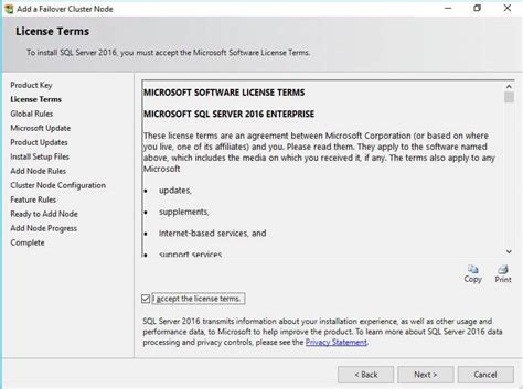 step by step installation of sql server 2016 on a windows server 2016