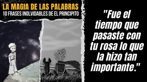 10 Frases Inolvidables Del Principito Mundo De Riquezas Youtube