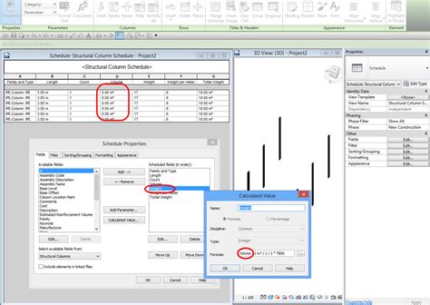 solved calculated weight structures steel autodesk community