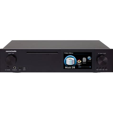 Cocktailaudio X40 Dsd And Dxd Audio Dac And Cd Player Coaux40bl