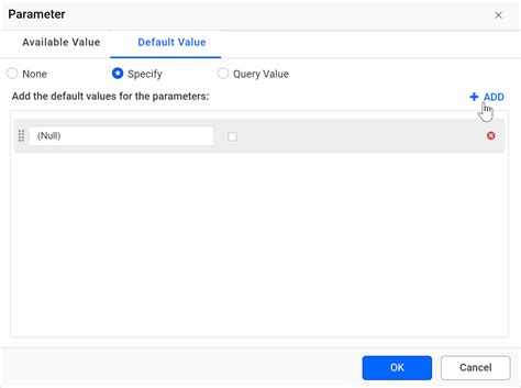 create drop down list report parameter bold reports