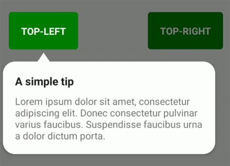 popup tip utility for react native reactscript