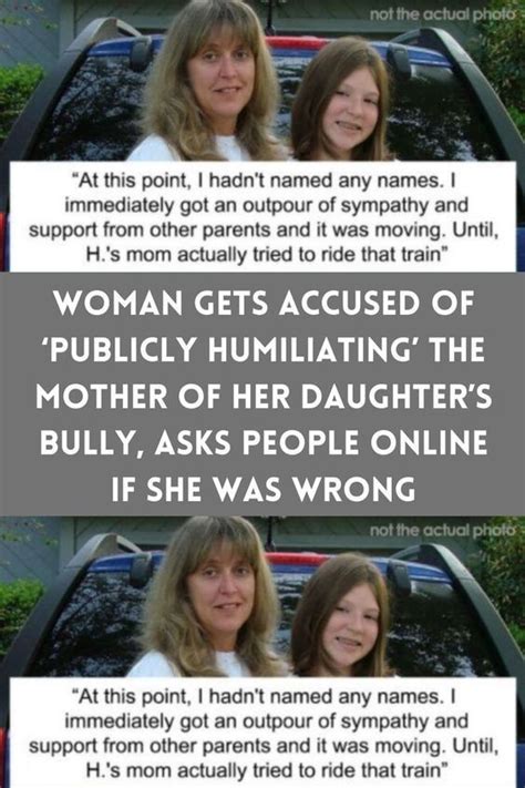 Woman Gets Accused Of ‘publicly Humiliating The Mother Of Her Daughter