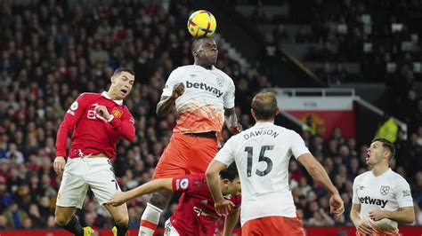 Goals Manchester United 1 0 West Ham United West Ham United F C