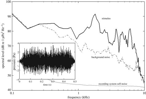 Oscillogram And Power Spectral Density Plot Solid Line Of Received