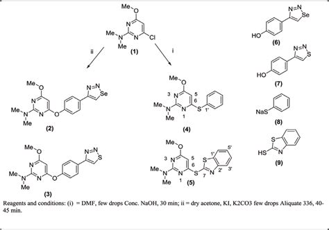 Scheme 1 Schematic Representation Of Synthetic Procedure For Compounds