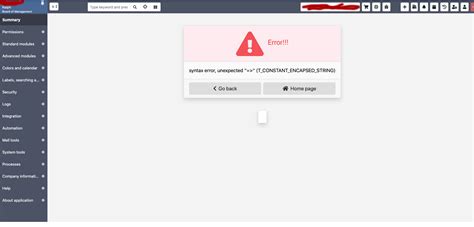 [question] syntax error unexpected t constant encapsed string