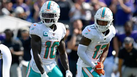 Ranking The Nfls Best Wr Duos Dolphins Tyreek Hill And Jaylen Waddle