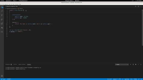 how to dynamically add properties to typescript objects