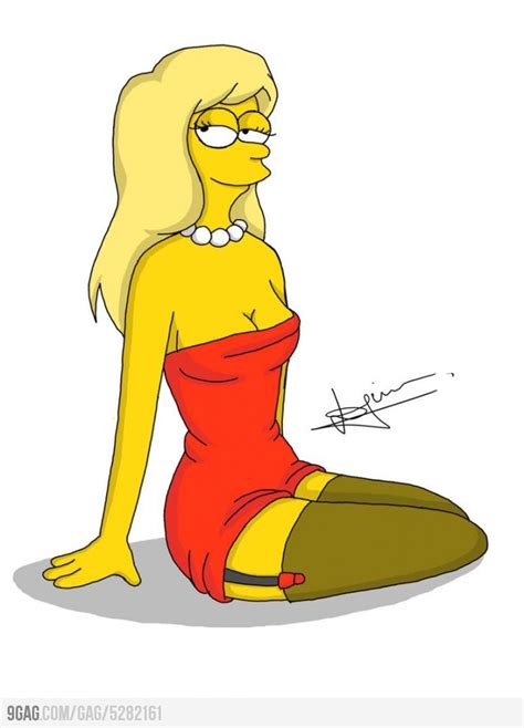 Grown Up Lisa Simpson Lisa Simpson The Simpsons Simpsons Funny