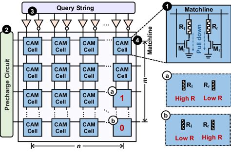 an example nvm based cam array for string matching download