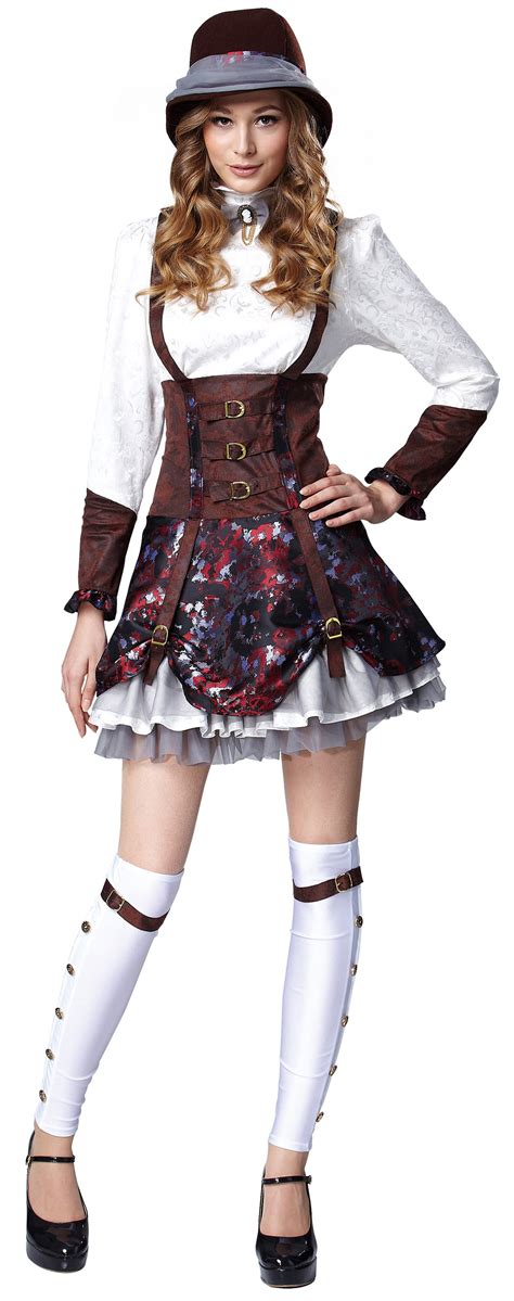 Steampunk Lady Historical Adult Costume Mr Costumes