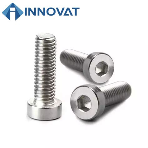 M6x40 Din 7984 Ss304 Hexagon Socket Thin Head Cap Screws 12 9 Grade