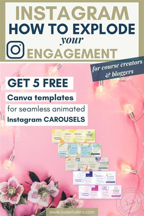 How To Create A Seamless Instagram Carousel In Canva For Free And Get 5