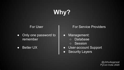 developing an sso service using django speaker deck