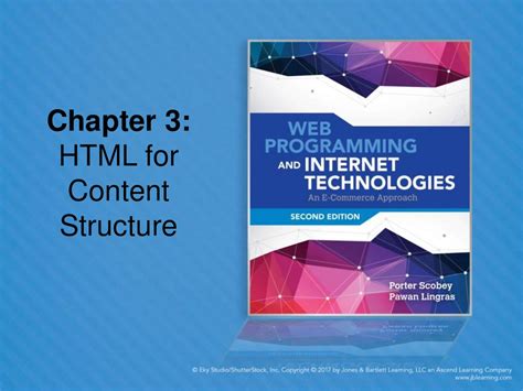 html5 chapter 3 html for content structure online presentation