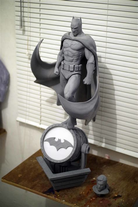 Batman Fan Art Statue 3d Printable 3d Model 3d Printable Cgtrader