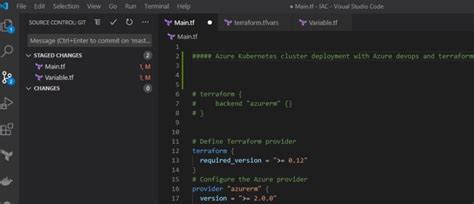 infrastructure deployment with terraform and azure devops