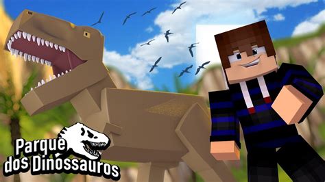 Minecraft Meu Primeiro T Rex Parque Dos Dinossauros 08