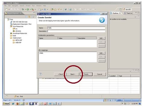 creating servlet in eclipse ide javatpoint