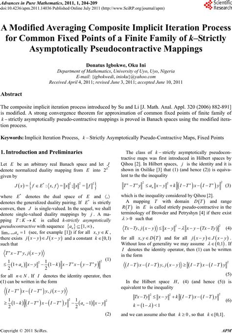 a modified averaging composite implicit iteration process for common