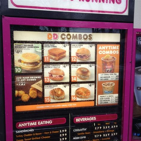 Drive Thru Donuts Menu Rachele Bertrand