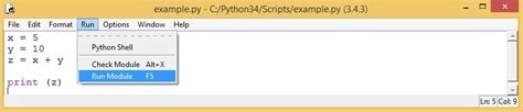 idle editor python