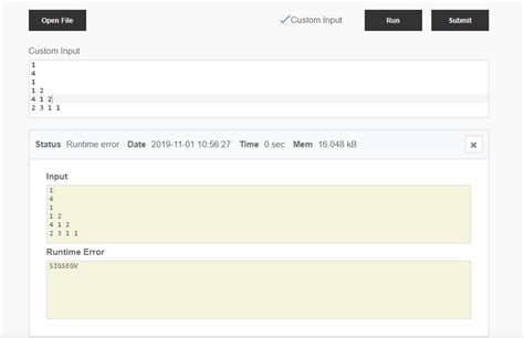 error handling why does my c code show segmentation fault stack