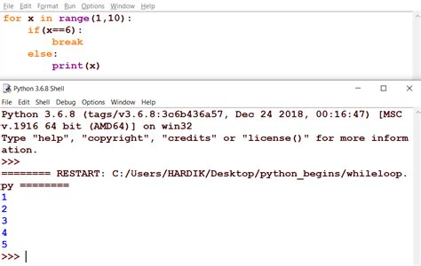 loops and control statements in python infinitycodex
