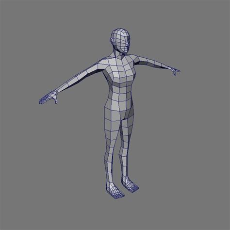 Modo Caracteres Basemesh Models Turbosquid