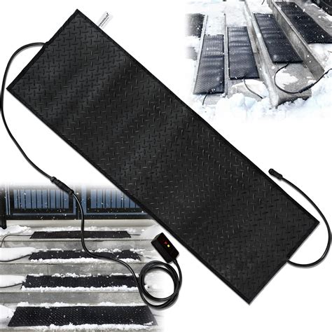Heated Snow Melting Mats 20x60in Snow Melting Mats Outdoor