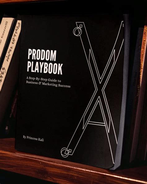 The Prodom Playbook New Workbook Sex Work Book Kinky Bdsm Journal Sexy