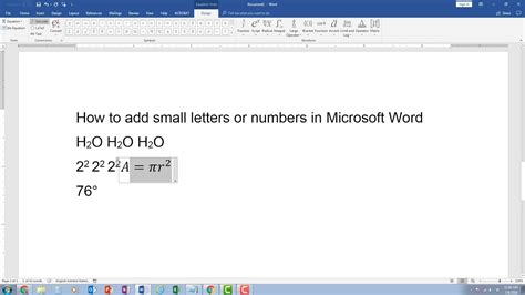 how to add superscript in word on mac