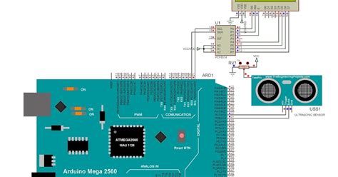 laboratório maker proteus software sensor ultrassônico hc sr04 com